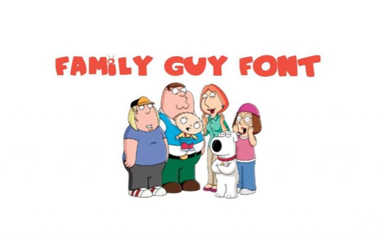 Family Guy Font Free Download - Fonts Bee