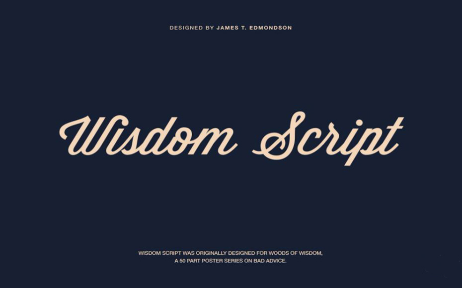 Wisdom Script Font Free Download - Fonts Bee