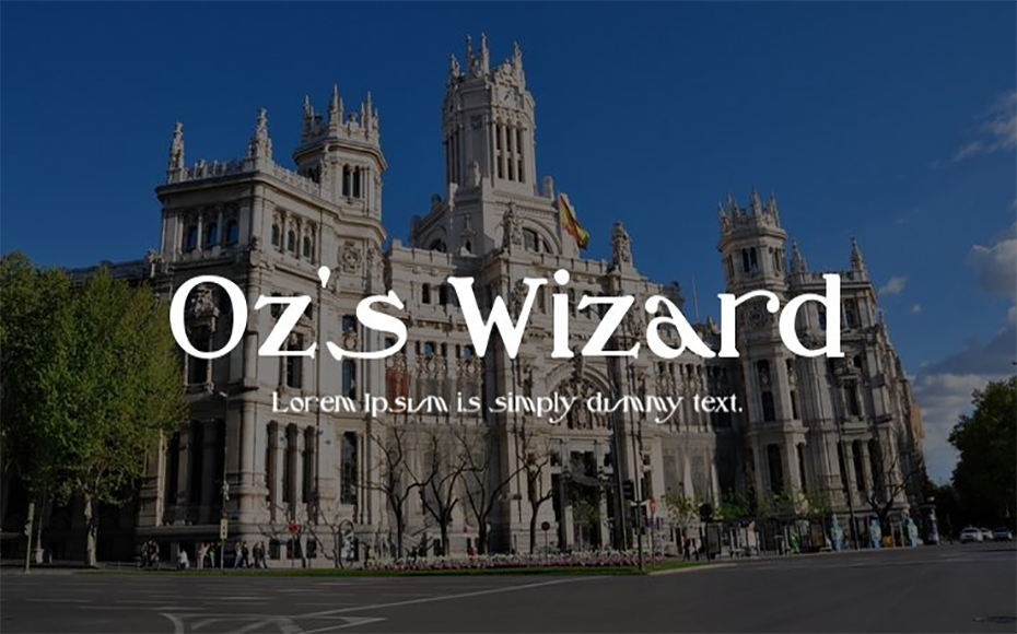 Oz's Wizard Font Free Download - Fonts Bee