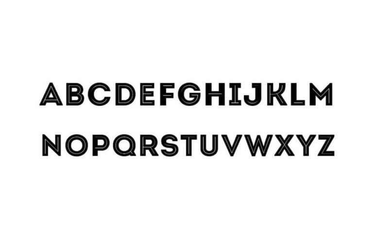 Intro Inline Font Free Download - Fonts Bee