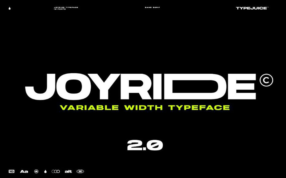 Joyride Font Free Download - Fonts Bee